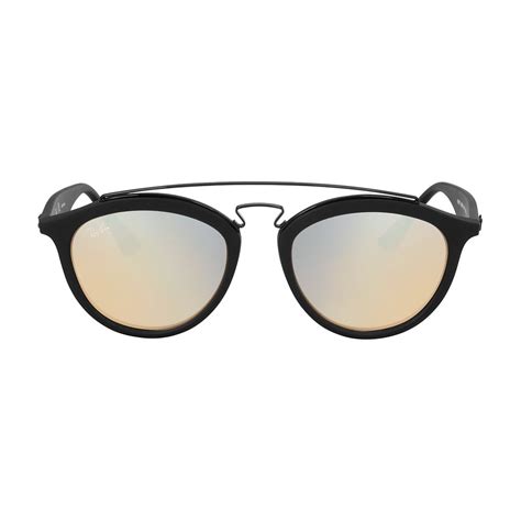 Ray Ban Ray Ban Gatsby Ii Black Propionate Frame Silver Lens