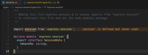 Nodejs Nodejs And Typescript Development Mode Does Not Recognize
