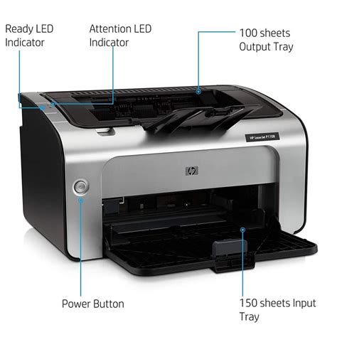 Hp Laserjet P1108 Single Function Monochrome Laser Printer For Office At ₹ 11250piece In Raipur
