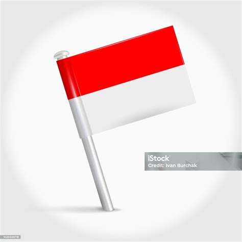 인도네시아지도 핀 플래그 3d 사실적인 벡터 일러스트 레이 션 인도네시아 국기에 대한 스톡 벡터 아트 및 기타 이미지 인도네시아 국기 핀으로 고정하기 0명 Istock