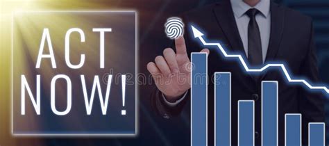 Conceptual Caption Act Now Business Overview Having Fast Response