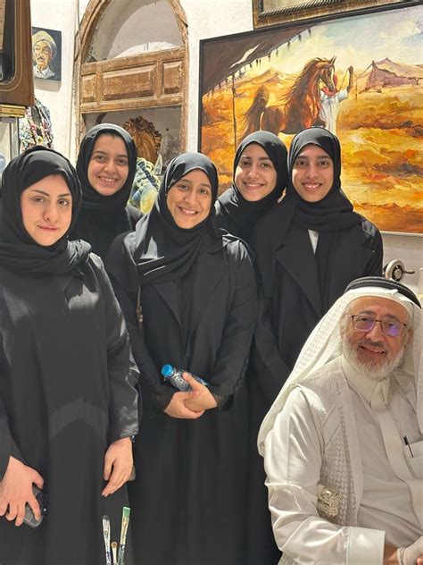 ‏من زيارتنا لمعرض الفنان الراحل هشام بنجابي في جدة البلد قبل شهر