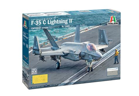 Italeri 172 Scale F 35c Lightning Ii Aircraft Model Kit Fields Of