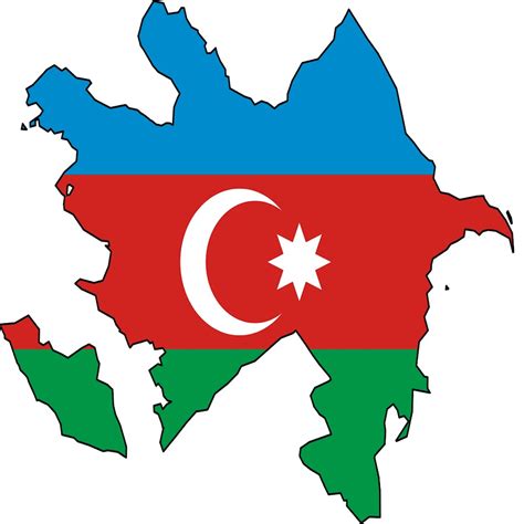 Карта азербайджана пнг