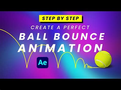 Master The Art Of Ball Bounce Animation In After Effects Step By Step