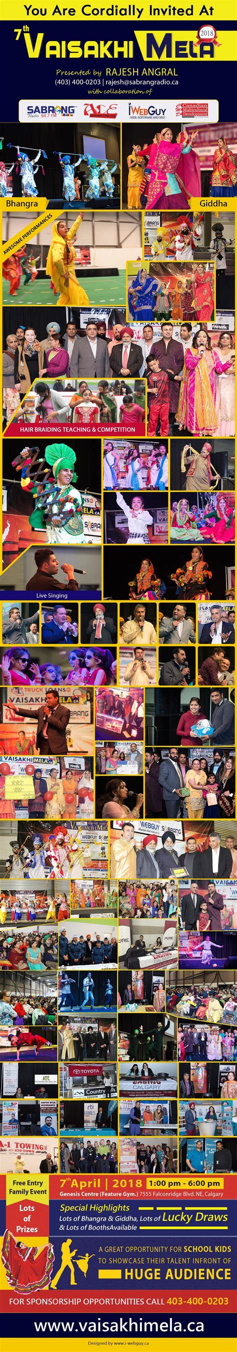 Rajesh A On Linkedin Welcome 7th Vaisakhi Mela On April 7th 2018 Book Your Date To Come