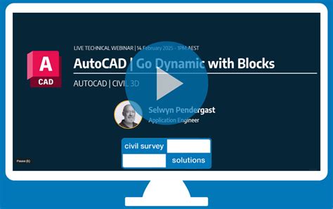 Watch Now Autocad Go Dynamic With Blocks Civil Survey Solutions