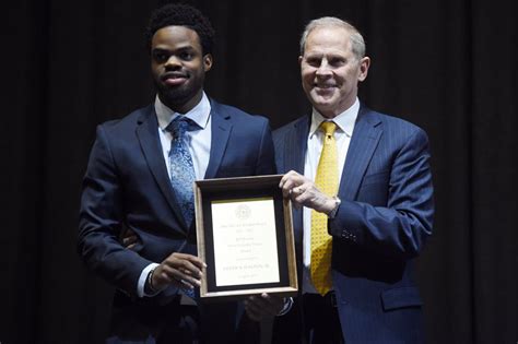 See Derrick Walton Jrs Speech At Michigan Basketball Banquet