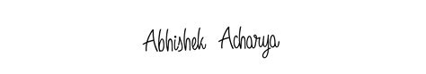 72 Abhishek Acharya Name Signature Style Ideas Super Esign