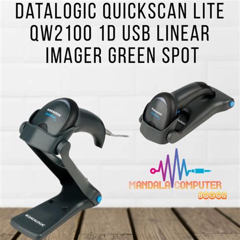Jual Datalogic Quickscan Lite Qw2100 Qw2120 Bk 1d Usb Barcode Scanner Kota Bogor Mandala
