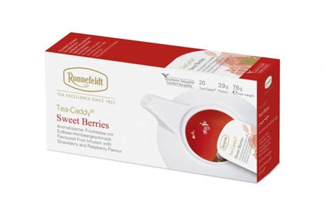 Чай в пакетиках для заварника - ronnefeldt teacaddy sweet berries ...