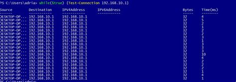 Test Netconnection Reinhardbe