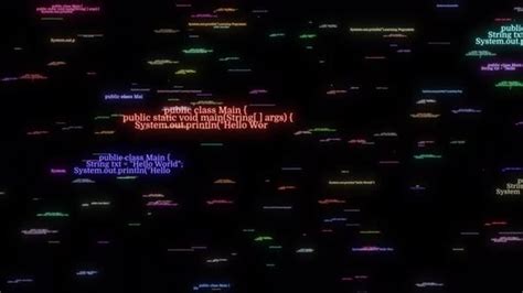 coding backgrounds motion graphics ft c and hologram text envato