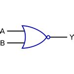 Logic Function NAND Vector Drawing Free SVG