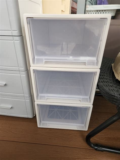 Stackable Storage Drawers Furniture Home Living Furniture Shelves Cabinets Racks On