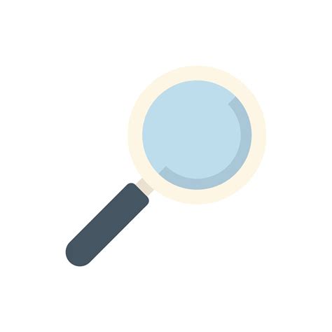 Magnifier Icon Flat Vector Computer Interface 17326980 Vector Art At Vecteezy