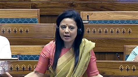 Lok Sabha Speaker Refers Complaint Against Tmc Mp Mahua Moitra To