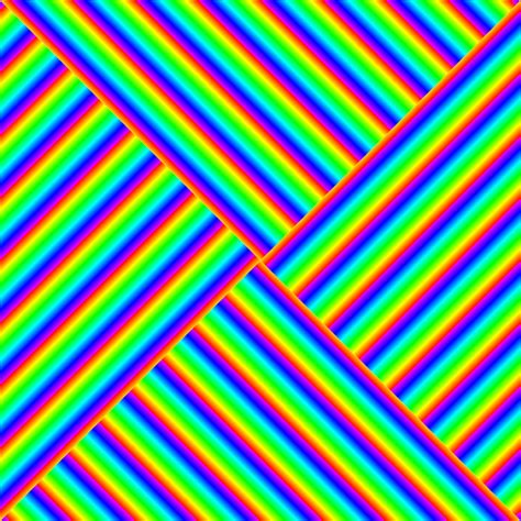 4 Triangle Rainbow Square By 10binary On Deviantart