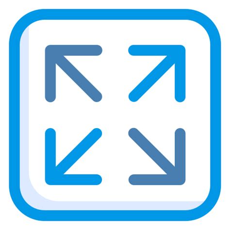 Maximize Generic Blue Icon