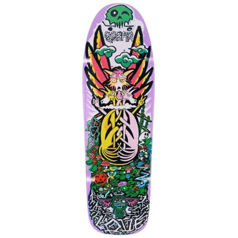 Scram Headed Lupe 9 75 Skateboard Deck