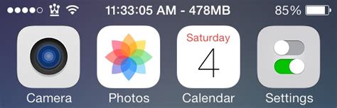Statusmodifier Cydia Tweak Add Seconds And Ram To Ios Status Bar