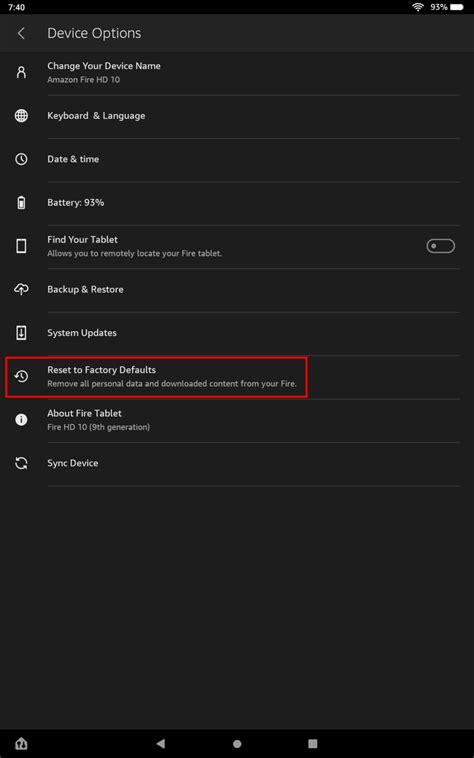 How To Hard Reset An Amazon Fire Tablet Android Authority