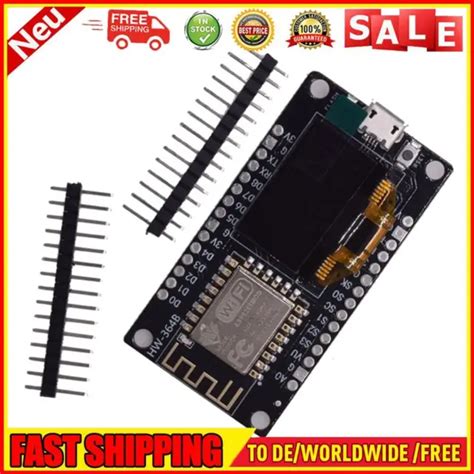 SCHEDA DI SVILUPPO NodeMCU ESP8266 0 96 Pollici Display OLED Scheda Di