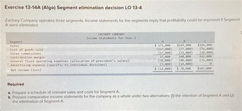 solved exercise 13 14a algo segment elimination decision