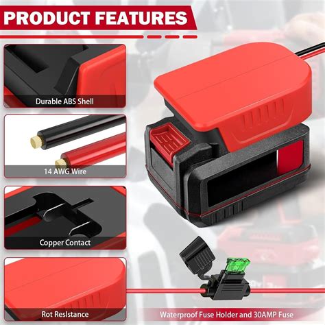 Tool Battery Converter 2 Pack Dewalt Battery Adapters Convert 18v20v