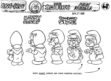 Nanny Smurfgallery Smurfs Wiki Fandom Powered By Wikia