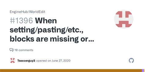 When Setting Pasting Etc Blocks Are Missing Or Partially Connected