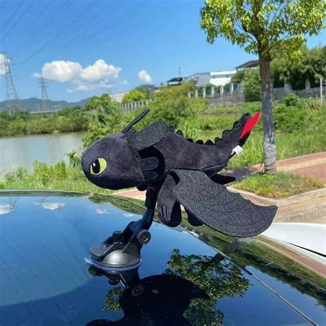 How To Train Your Dragon Toothless Plush Doll Flying Dinosaur Toy With
