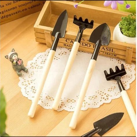 Jual Sekop Skop Garpu Garukan Mini Taman Tanaman Kebun Berkebun Sukulen