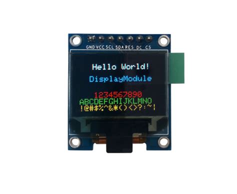 Full Color Oled Display With Spi 095 Inch Ssd1331 For Arduino