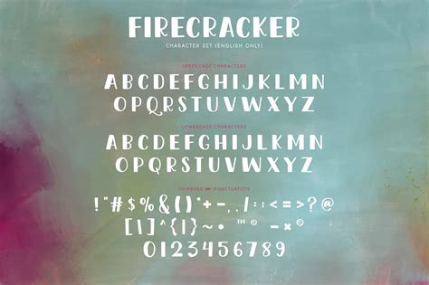 Firecracker Font Dfonts