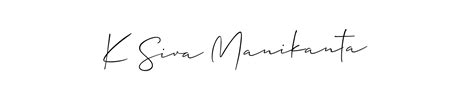 82 K Siva Manikanta Name Signature Style Ideas Super Electronic