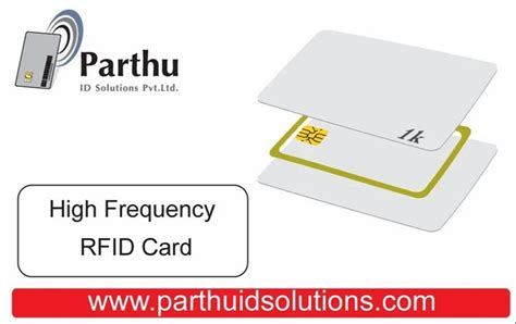 125 Khz High Frequency Rfid Card Size 4x3 Inch At ₹ 10piece In