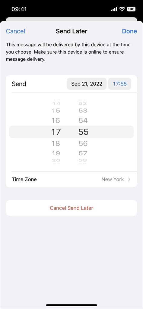 Use Your IPhone S Mail App To Schedule Emails That Auto Send At Specific Dates And Times IOS