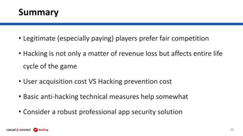 Mobile Game Hacking Defense Against The Dark Arts James Ahn Ppt
