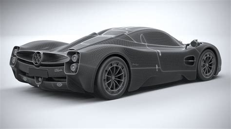 Pagani Utopia 2023 3D Model By SQUIR