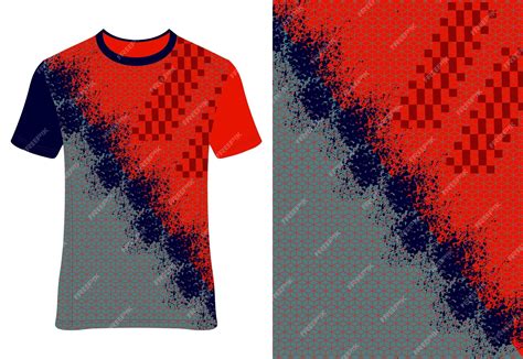 Premium Vector Sport Jersey Design Fabric Textile For Sublimation