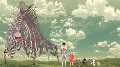 Comparação De Tamanhos Dos Titãs De Shingeki No Kyojin on Titan