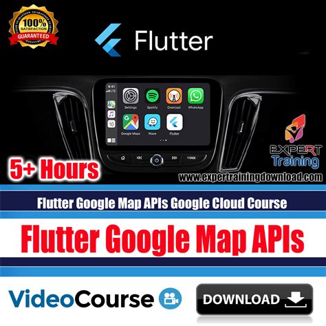 Flutter Google Map APIs Google Cloud Course Expert Training