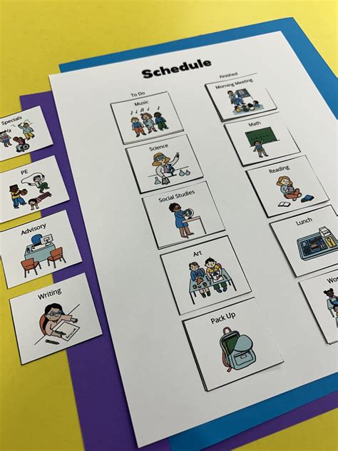 5 Free Visual Schedule Templates Plus How To Use Them