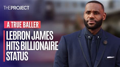 Lebron James Hits Billionaire Status Making Him The First Active Nba