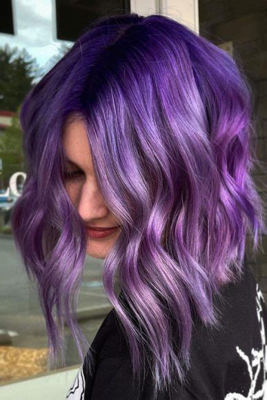 20 Unconventional Hair Color Ideas To Make A Statement Purple Haze