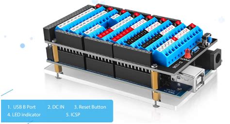 bdst20 บอร์ดเทอร์มินัลชิลล์ terminal block shield for arduino mega2560