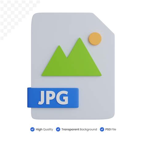 Premium PSD 3d Rendering File Type Isolated