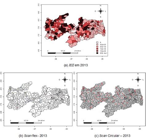 Scielo Brasil Epidemiologia Espacial E A Detecção De Aglomerados