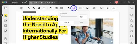 Guia Passo A Passo Sobre Como Apagar Texto PDF UPDF